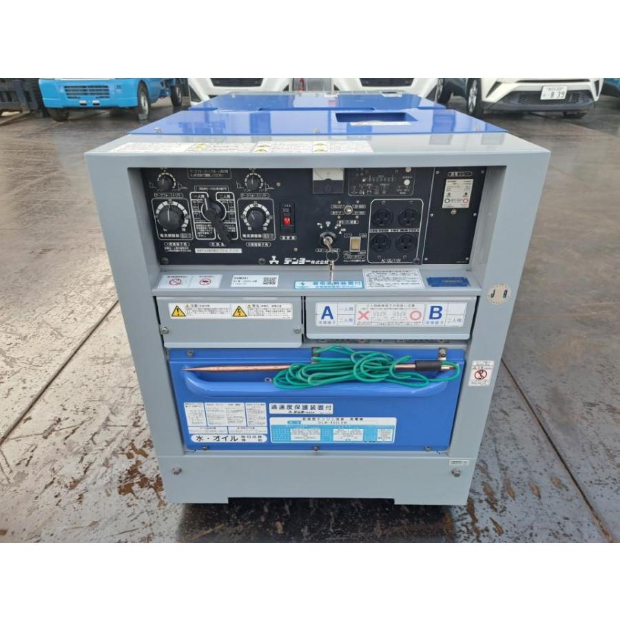 エンジン溶接発電機 デンヨー DLW-300LSW 超低騒音 300A 三相 二人同時溶接 ID:BGW041 : アタッチメントパーツの ...