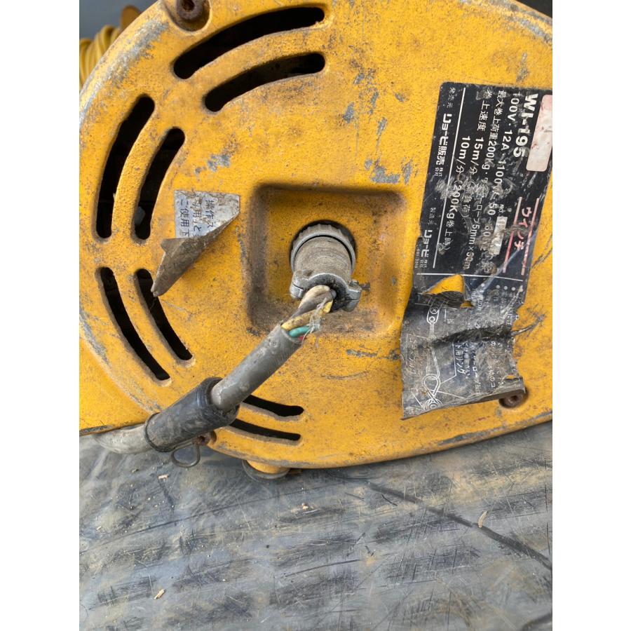 リョービ 電動ウインチ スイッチ付き WI-195 DIY 電動工具 産業 物流 運搬用 ID:KG032 : アタッチメントパーツのワールド市場 - 通販 - Yahoo!ショッピング