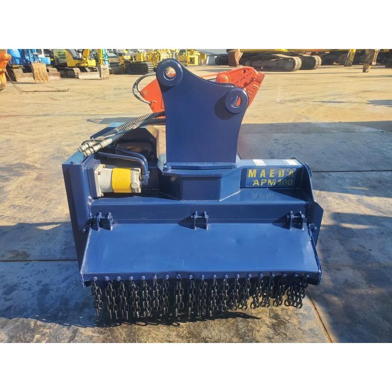 草刈り機 前田製作所 APM-100 0.25m3 重機 ユンボ 油圧ショベル バックホー ID:OX0042 : アタッチメントパーツのワールド市場 - 通販 - Yahoo!ショッピング