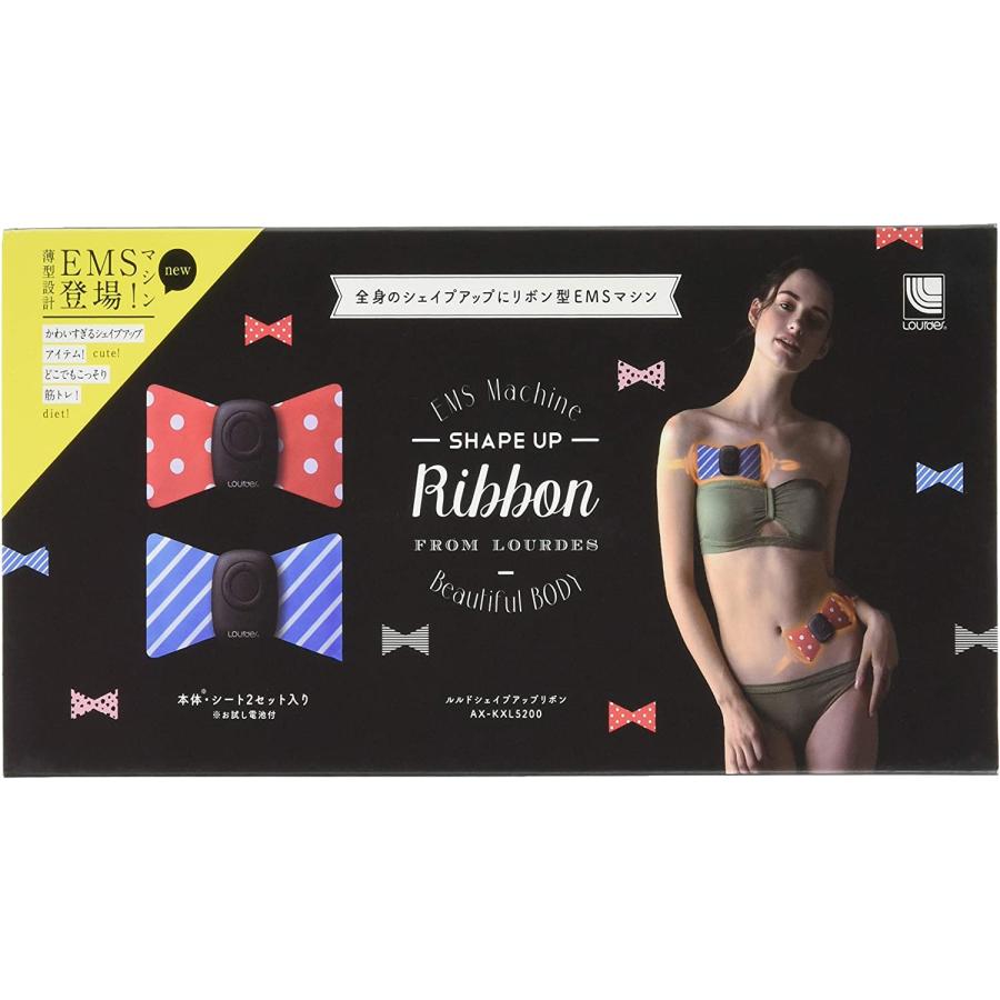 アテックス(ATEX) EMSシェイプアップリボン AX-KXL5200rp レッドブルー / アテックス ルルド シェイプアップリボン 専用ジェルシート : 230212-ax ...