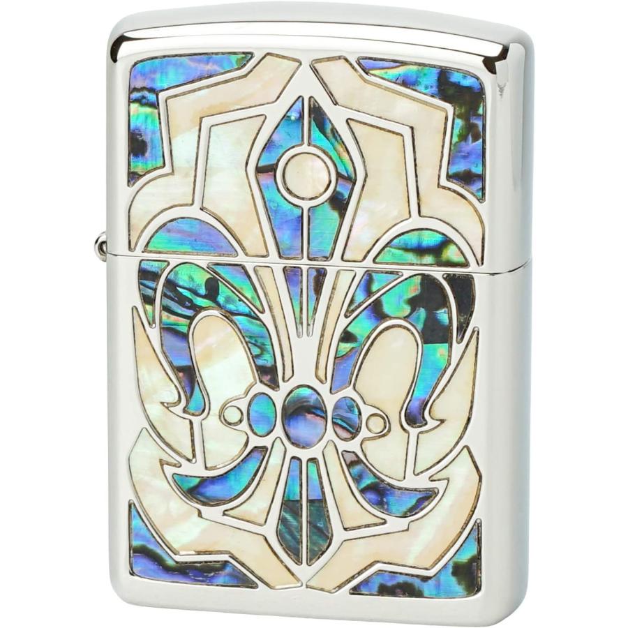 ZIPPO ジッポ オイルライター Armor Inlaid Shell Grande GRND-LLY グリーンシェル :GRND-LLY ...