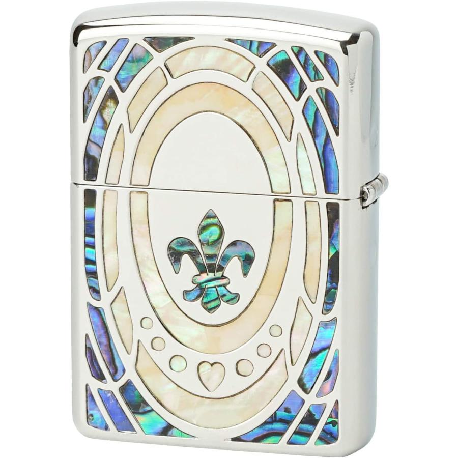 ZIPPO ジッポ オイルライター Armor Inlaid Shell Grande GRND-LLY グリーンシェル :GRND-LLY ...
