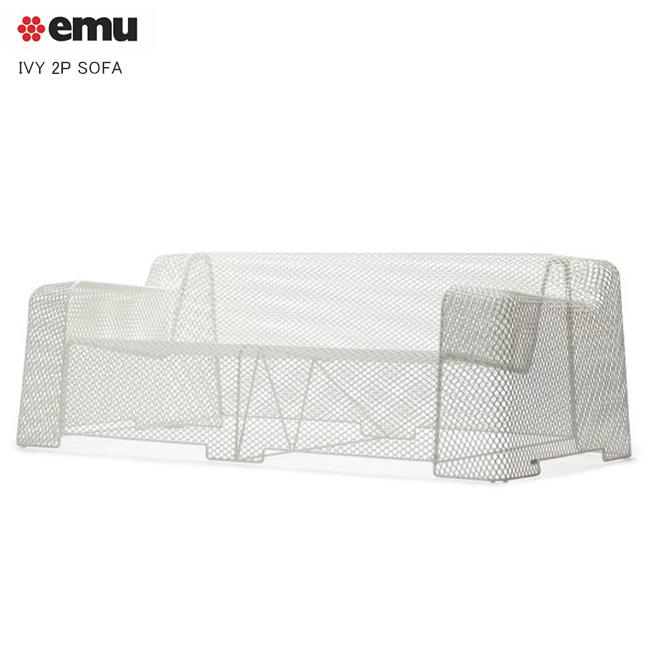 アイビー 2P ソファ（IVY SOFA）サイズ：W1900 D900 H650 SH390 AH580mm 重量：36kg【イタリアemu製 ...