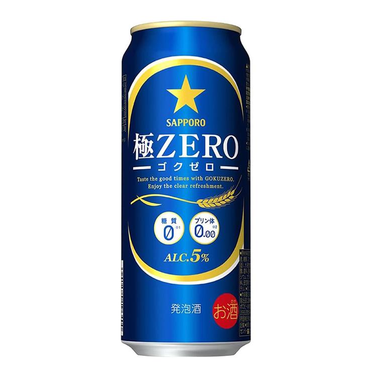 サッポロ 極ZERO 500ml 24本 ゴクゼロ SAPPORO 発泡酒 取り寄せ品 送料無料 : 東京酒粋(トウキョウシュスイ) - 通販 - Yahoo!ショッピング