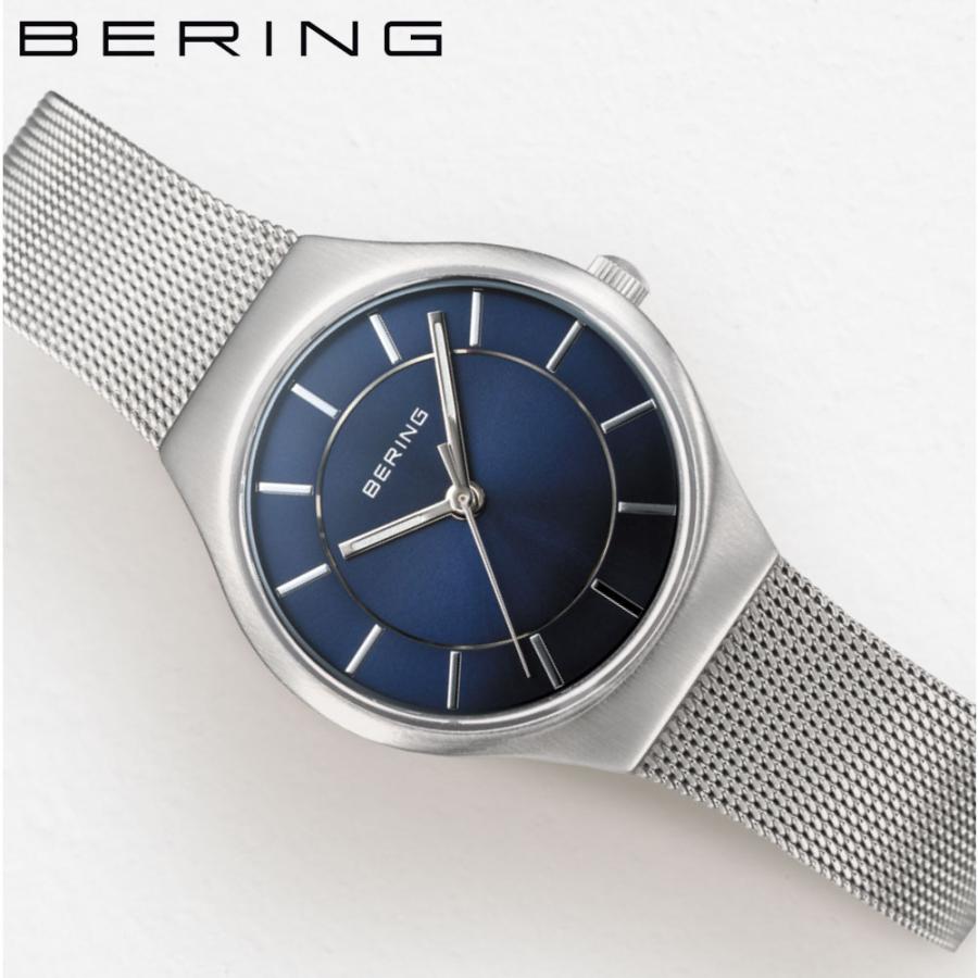 ベーリング 腕時計 BERING Classic Scandinavian Blue 11927-003 レディース 3針 シンプル 見やすい ...