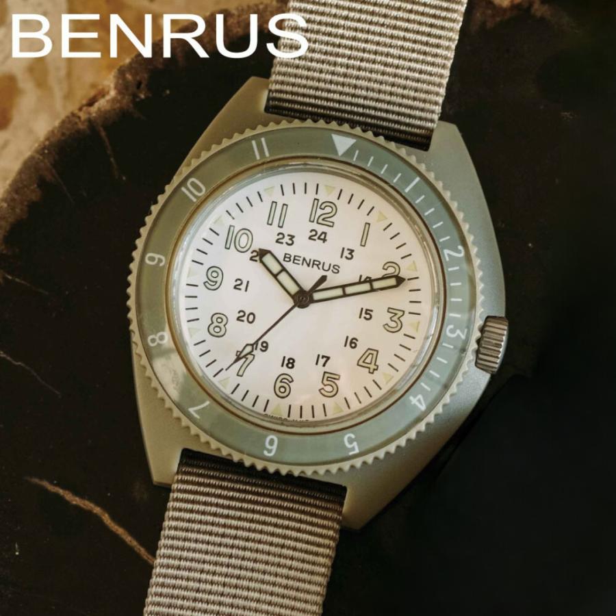 ベンラス 腕時計 ミリタリーウォッチ BENRUS TYPE-III SAGE WHITE メンズ 軍用時計 サバゲー ミリタリ アメリカ軍 メンズウォッチ : 東京ウォッチスタイル - 通販 ...