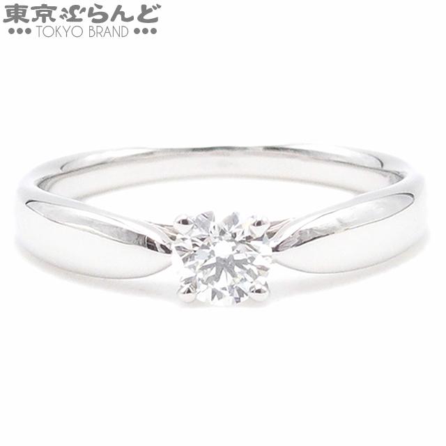 TIFFANY&Co. ティファニー ソリテール ハーモニー プラチナ Pt950 ダイヤモンド 8号相当 0.21ct リング・指輪 レディース 仕上済 101690785 : 東京ぶらんど ...