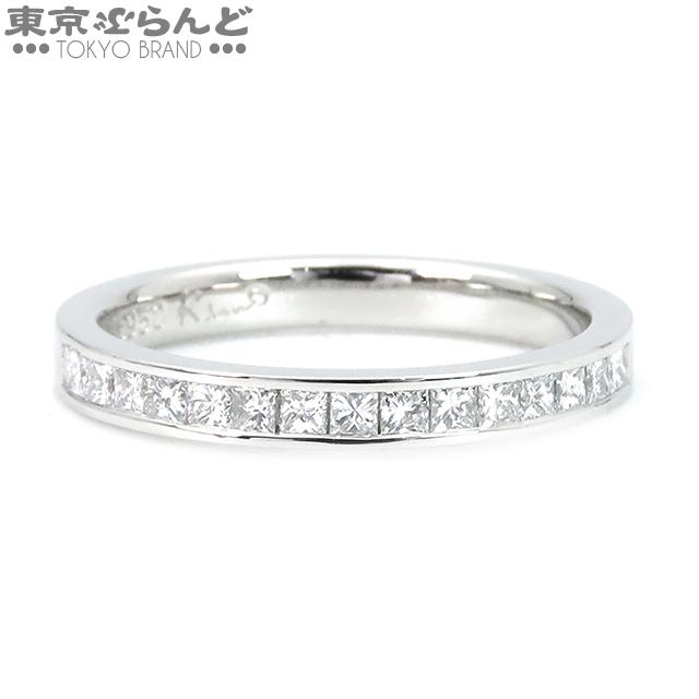 ケイウノ K.UNO プリンセスカット ハーフエタニティ リング Pt950 9号相当 総0.30ct プラチナ リング・指輪 レディース 仕上済 101724785 : 東京ぶらんど ...
