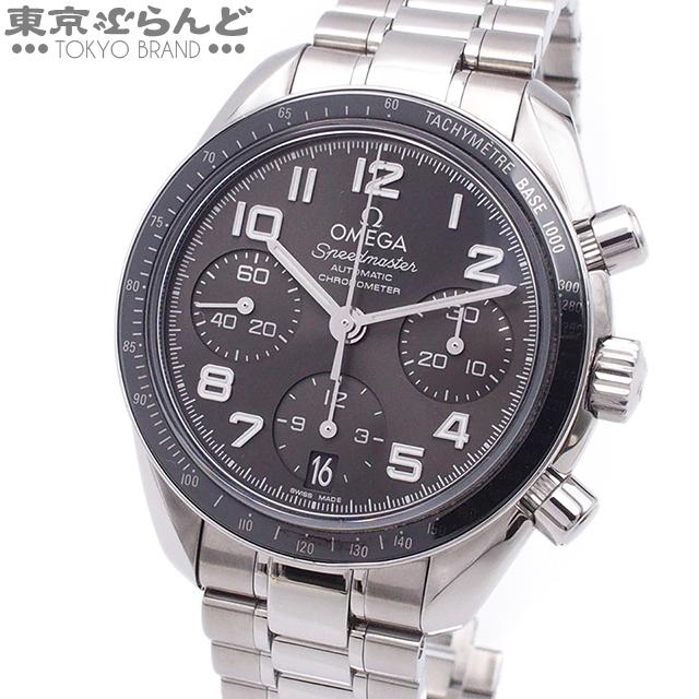 OMEGA オメガ スピードマスター デイト クロノメーター 524.30.38.40.06.001 グレー SS 腕時計 メンズ 自動巻 ...
