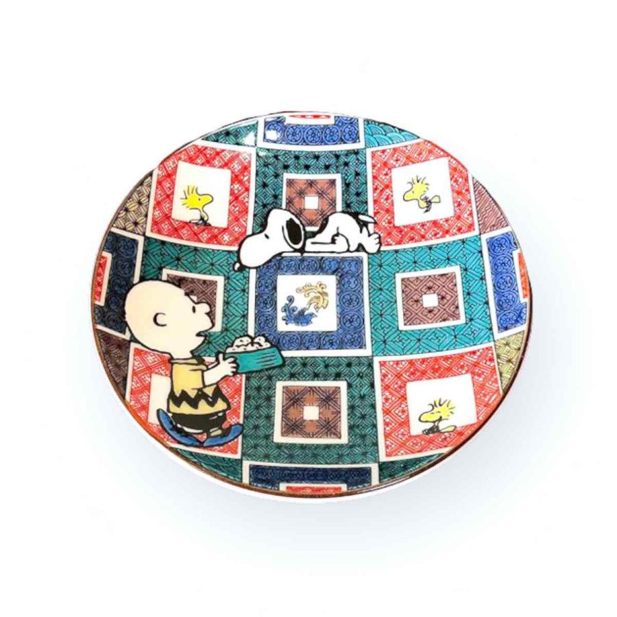 九谷焼 snoopy スヌーピー 豆皿 小皿 おしゃれ 3柄選べる 食器 九谷焼 snoopy スヌーピー 豆皿 小皿 おしゃれ 3柄選べる 食器