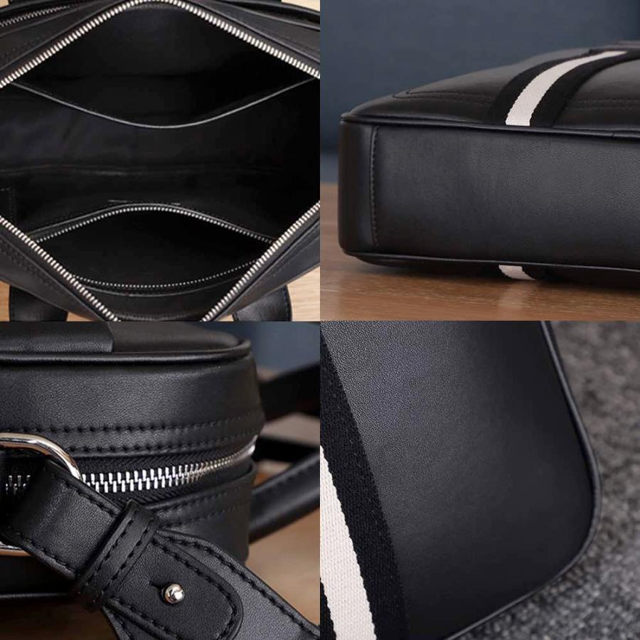 ビジネスバッグ メンズ レザービジネスバッグ おしゃれ 軽量 A4 3WAY 20代 軽い 皮 レザー PC 2WAY 人気 ブランド 50代 30代 大容量 本革 高級 40代 革 ...