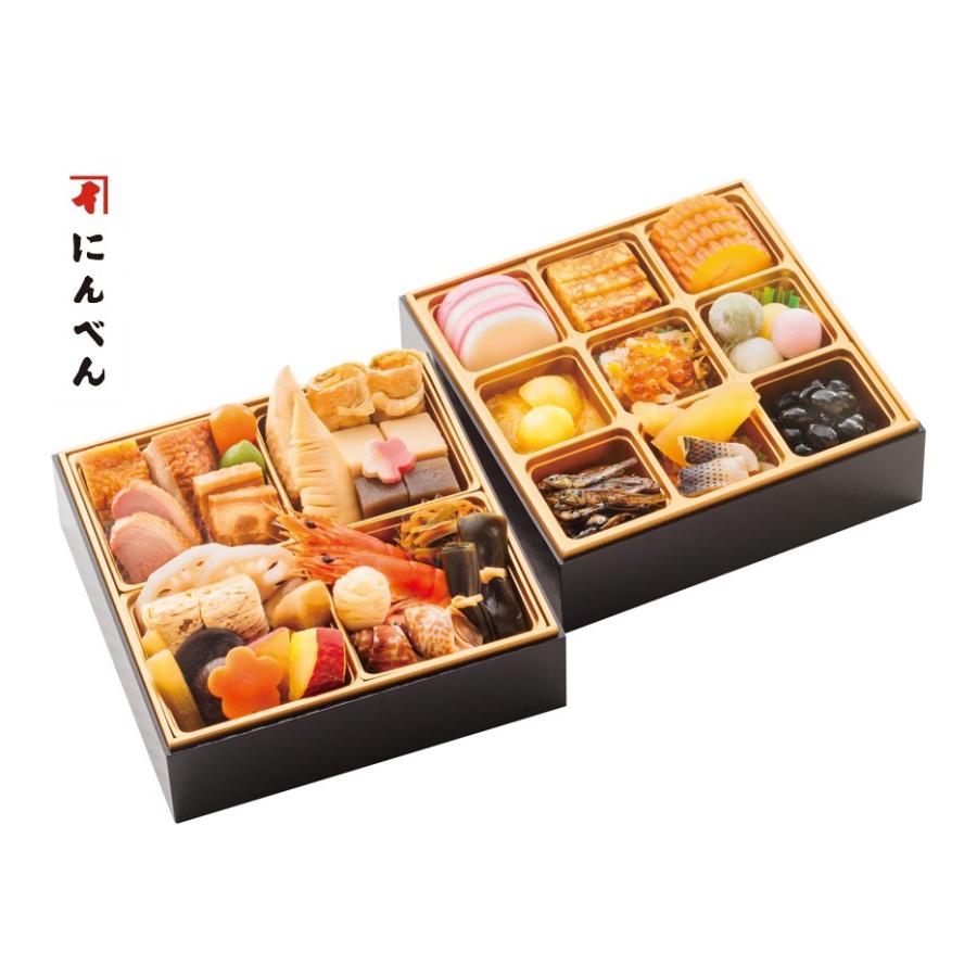 【店頭お渡し専用商品】E637 東京・日本橋 にんべん 和風おせち 二段重（*） お渡し日：12月31日(火）※お渡し時間：10時〜19時まで : oe637 : 東急ストア Yahoo ...