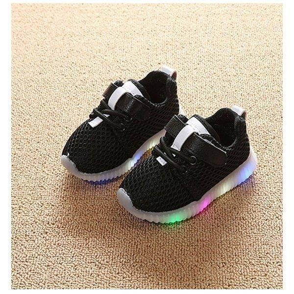 光る靴 子供 スニーカー キッズ 子供靴 男の子 女の子 メッシュ : Toleaf ヤフーショップ - 通販 - Yahoo!ショッピング