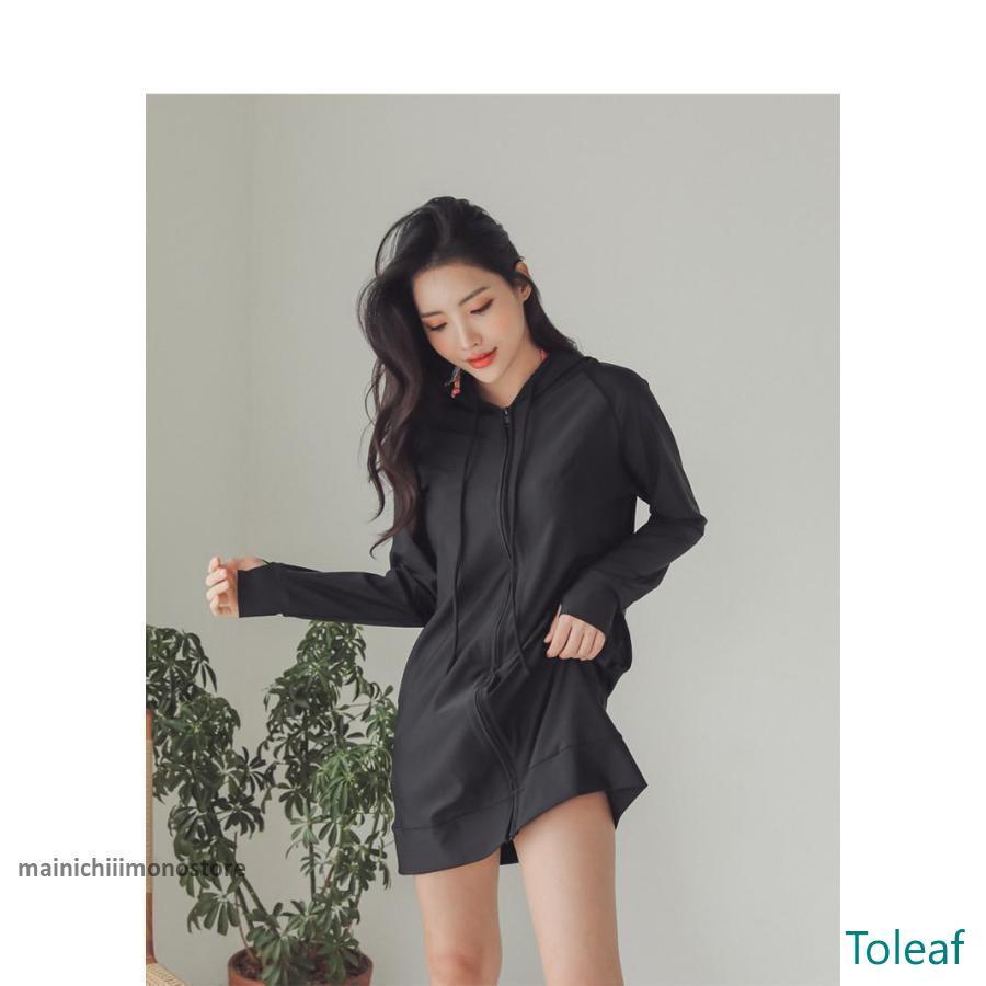 /ロング ラッシュガード レディース パーカー 大きい 無地 長袖 指穴 UVカット 紫外線 体型カバー 水着 日焼け防止 速乾 ドライ日焼け防止 : Toleaf ヤフーショップ - 通販 ...