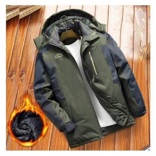 メンズ ボアコート マウンテンジャケット裏起毛 取り外しフード カジュアル 超大きいサイズM-9XL 秋冬アウター 防寒 防水 人気40代50代60代 : dd-mor23130165 ...