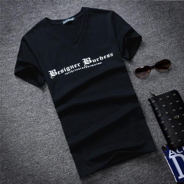 半袖Tシャツ メンズ Tシャツ Vネック 半袖 プリントTシャツ スリム 英字 夏 サマー トップス お兄系 : Toleaf ヤフーショップ - 通販 - Yahoo!ショッピング