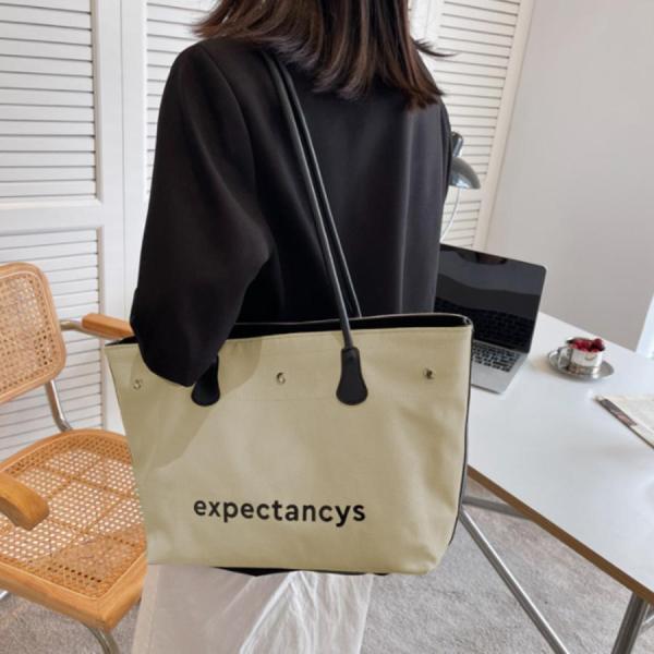 ブランド登録なし キャンバス トートバッグ 大容量 かばん : Toleaf ヤフーショップ - 通販 - Yahoo!ショッピング