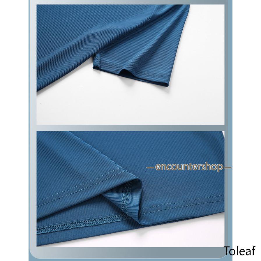 ポロシャツ メンズ 接触冷感 ゴルフウェア Tシャツ 半袖 スポーツウェア 襟 : Toleaf ヤフーショップ - 通販 - Yahoo!ショッピング