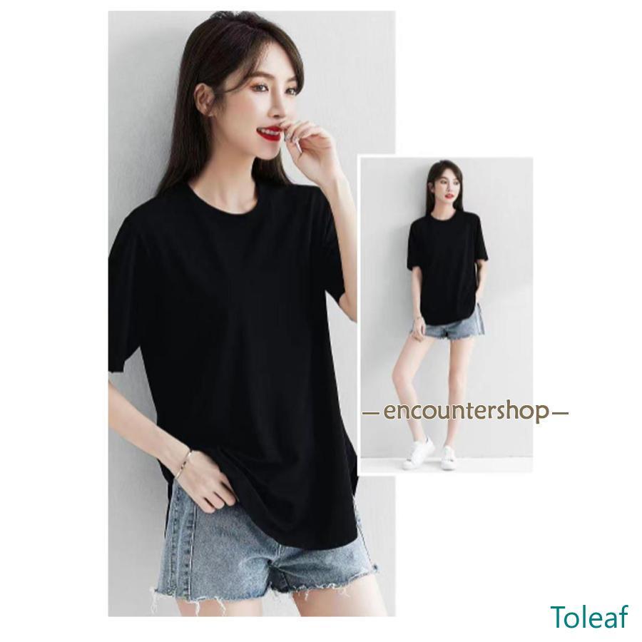 五分袖 サマー ランドネック レディース Tシャツ 接触冷感 トップス 1枚で決まる 5分袖 半袖 ロング丈 カットソー ロング 夏 Uネック 春 : Toleaf ヤフーショップ - 通販 ...