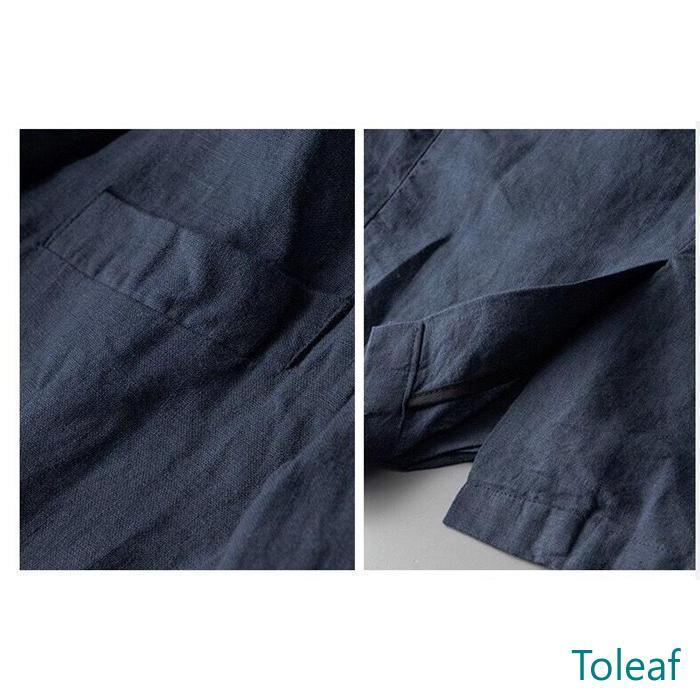 サマースーツ 2ピース スーツセットアップ メンズ リネンジャケット リネンパンツ 綿麻 薄手 通気性よい カジュアルスーツ ビジネス 通勤 春秋 夏 父の日 ギフト : Toleaf ヤフー ...