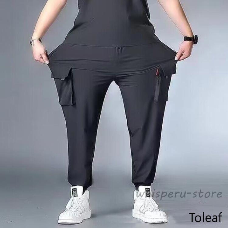 L-8XL！接触冷感 ひんやり パンツ メンズ 夏 超大きいサイズ！ 涼しい ストレッチ ボトムス スポーツ ポケット ゴルフウェア カーゴパンツ : Toleaf ヤフーショップ - 通販 ...