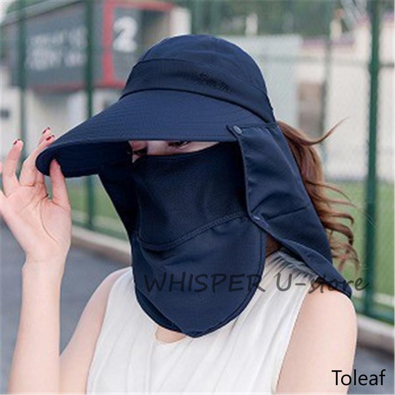 サンバイザー フェイスマスク 冷感 夏用 フェイスカバー ネックカバー UVカット 日焼け防止 涼しい UPF50+ 暑さ対策 自転車 農作業 : Toleaf ヤフーショップ - 通販 ...