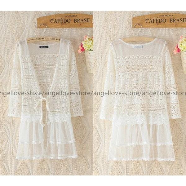 コーディガン ロングカーディガン レース 透け感 サマーカーディガン カーディガン 春夏 薄手UVカット : rxxpyh4p022 : Toleaf ヤフーショップ - 通販 - Yahoo ...