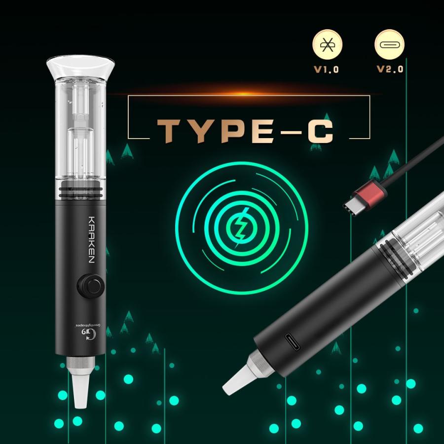 KRAKEN リキッド & WAXヴェポライザー 3 in 1 バッテリー : THE NORTH VAPE - 通販 - Yahoo!ショッピング