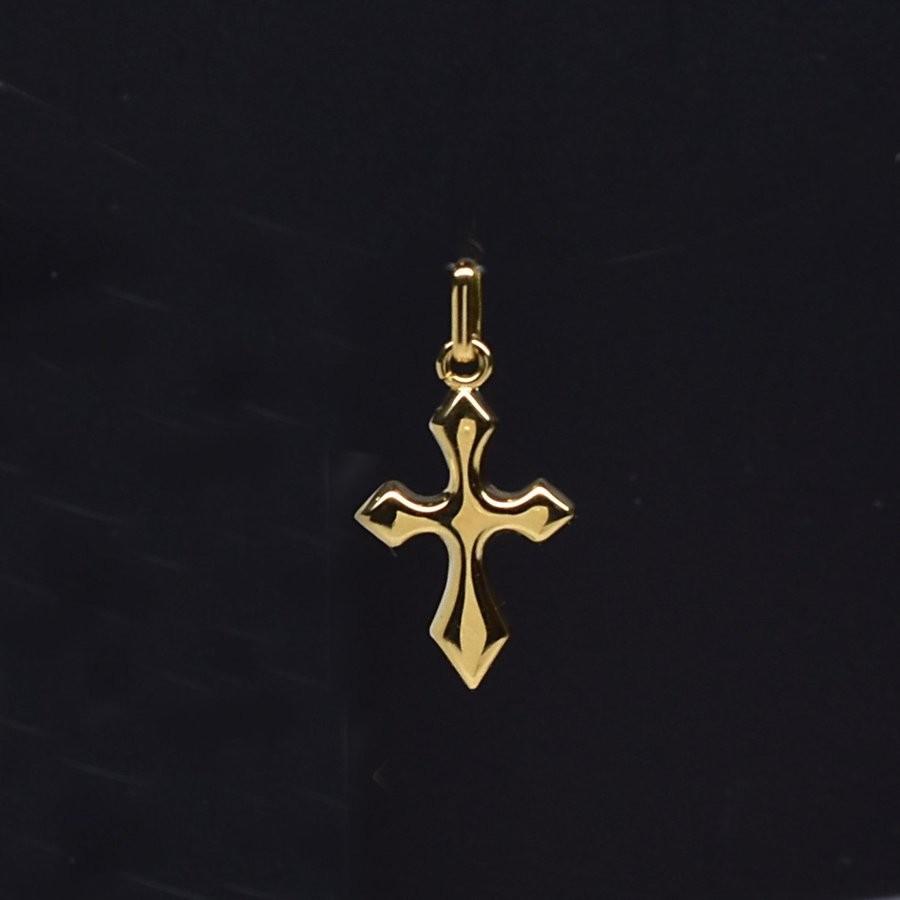 tomatosarada K18 18金 クロス ペンダントトップ 15×10×1.5mm : 金のトマトサラダ - 通販 - Yahoo!ショッピング