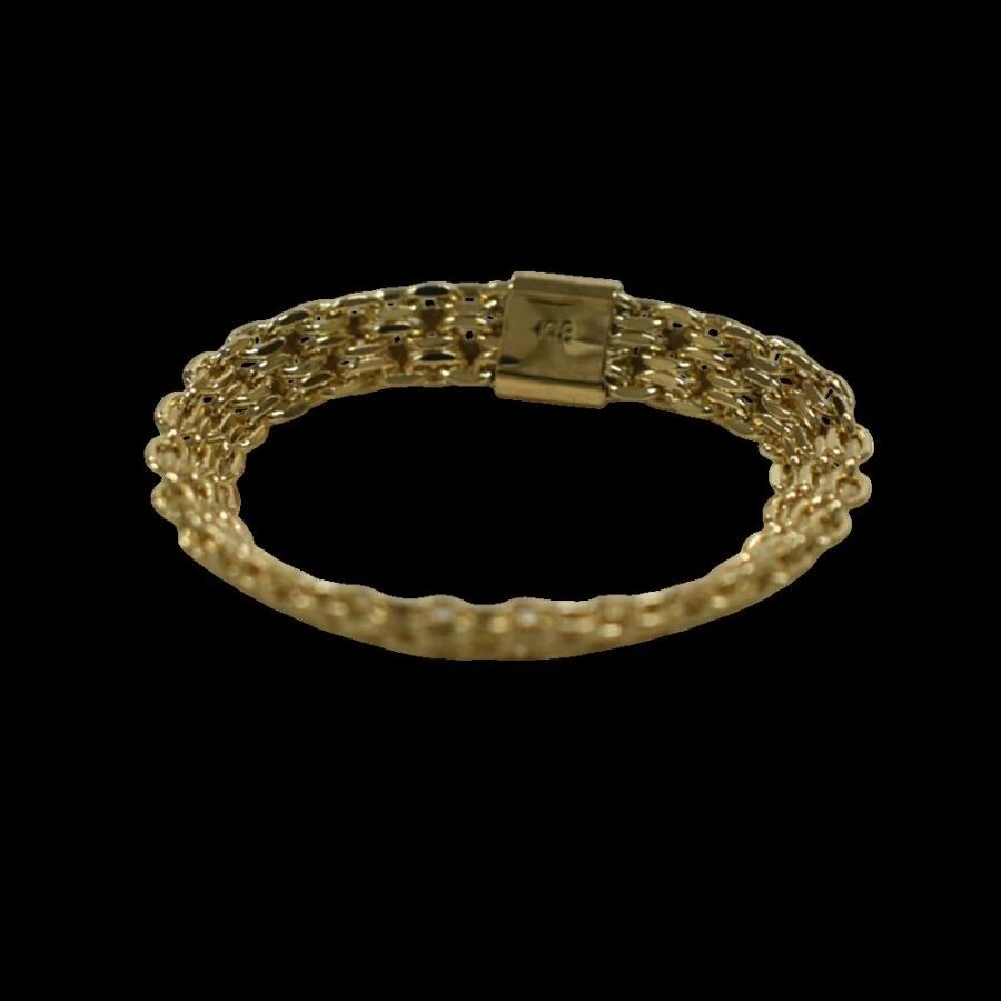 tomatosarada K18 18金 ビスマルク チェーンリング 15号 : 金のトマトサラダ - 通販 - Yahoo!ショッピング