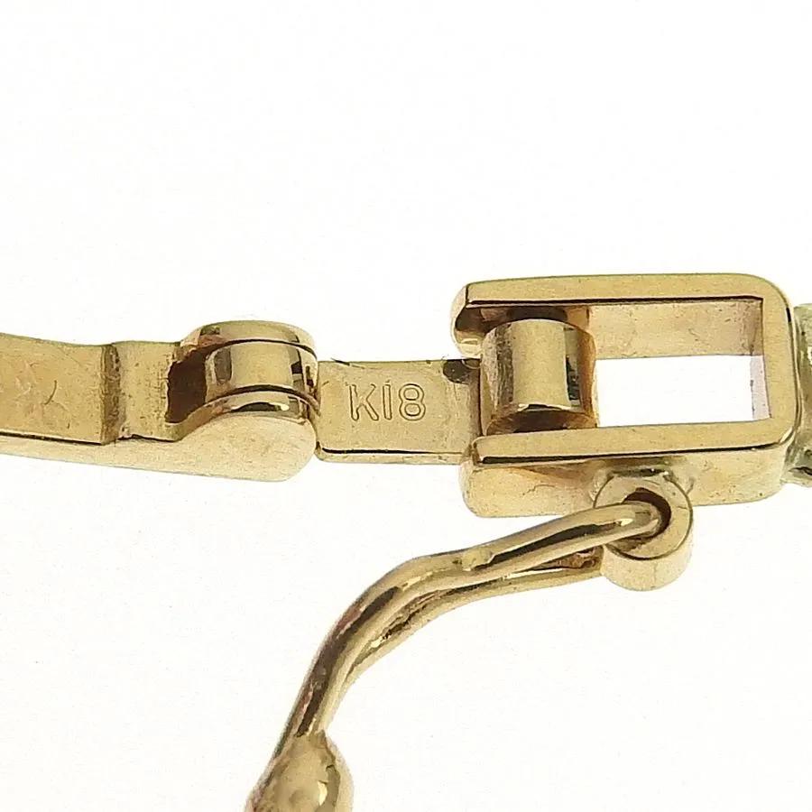 tomatosarada 喜平アンクレット K18 18金 十二面トリプル(6.4g-24cm) 中留（中折れ） 12面 トリプル キヘイ （造幣局検定マーク刻印入） : 金のトマトサラダ ...