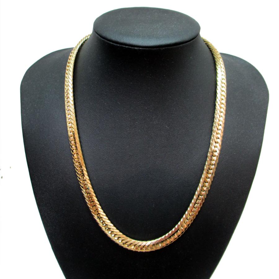 tomatosarada 喜平 ネックレス K18 喜平ネックレス k18 メンズ 18k 18金 十二面トリプル(100g-50cm) 中留(中折れ) (造幣局検定マーク刻印入) : 金の ...