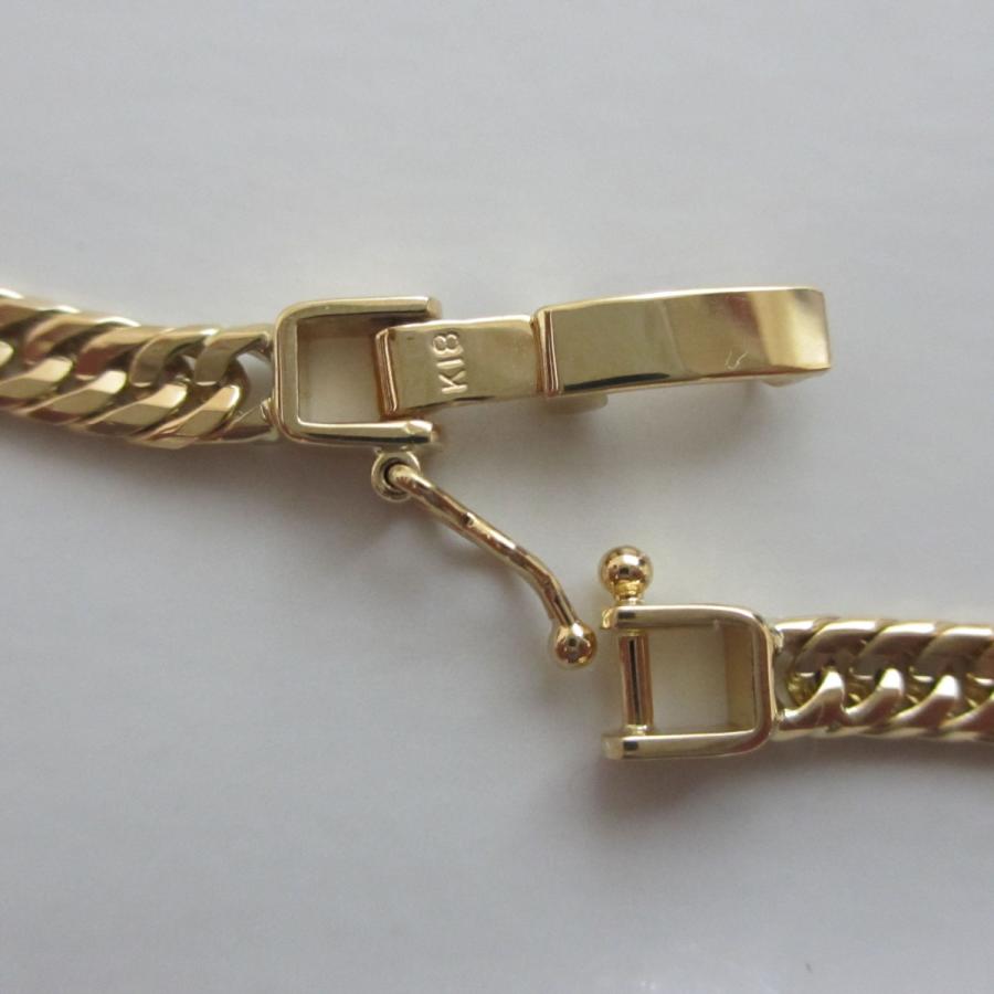 tomatosarada 喜平 ネックレス K18 18金 十六面ダブル(20g-50cm)中留（中折れ） 16面 ダブル キヘイ （造幣局検定マーク刻印入） 喜平ネックレス : 金のトマト ...