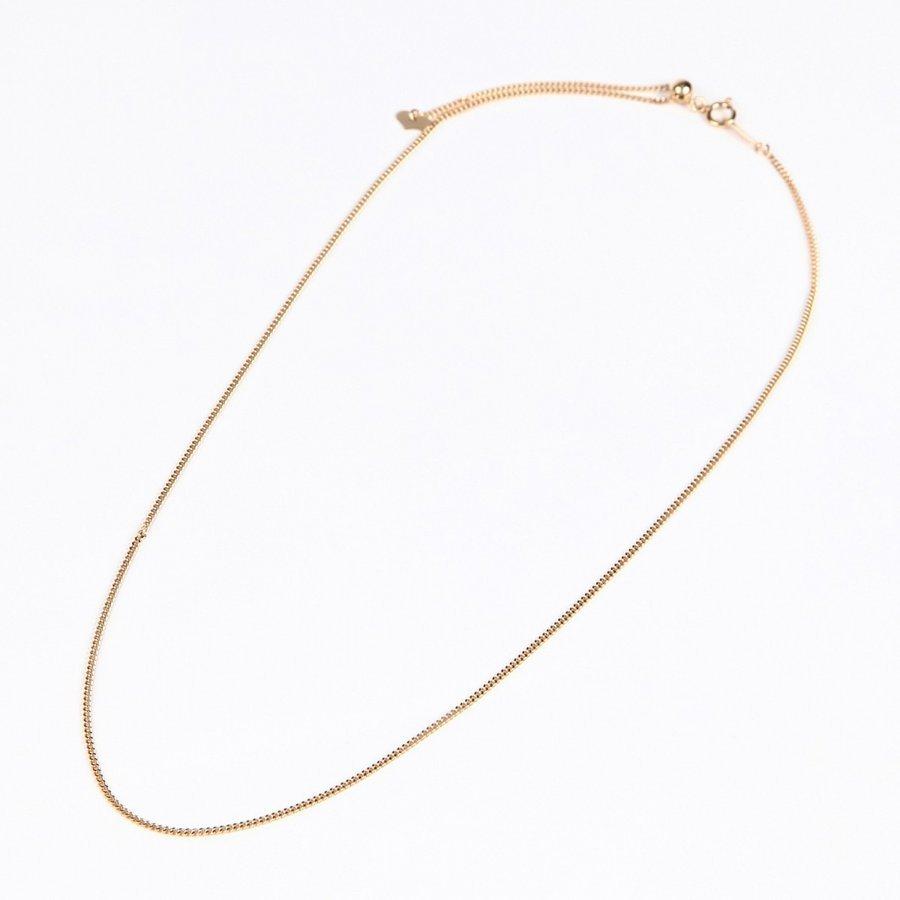 tomatosarada 喜平 ネックレス K18 2面喜平ネックレス 45cm スライド式 チェーン幅1.2mm 約2.8g 二面 : 金のトマトサラダ - 通販 - Yahoo!ショッピング