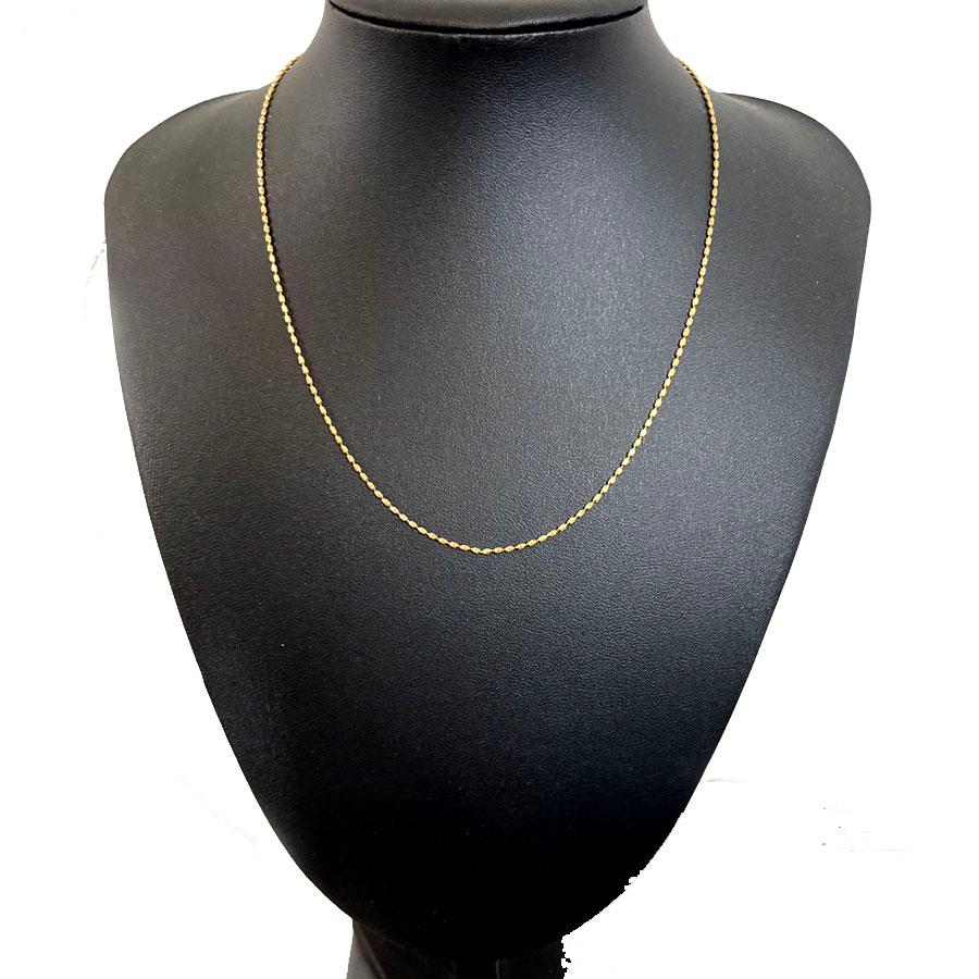 K18YG 18金 シリンダー チェーンネックレス 45cm （無段階の長さ調整 スライド式アジャスター） 1.2mm : 106-kn0js0158450s0 : 金のトマトサラダ - 通販 ...