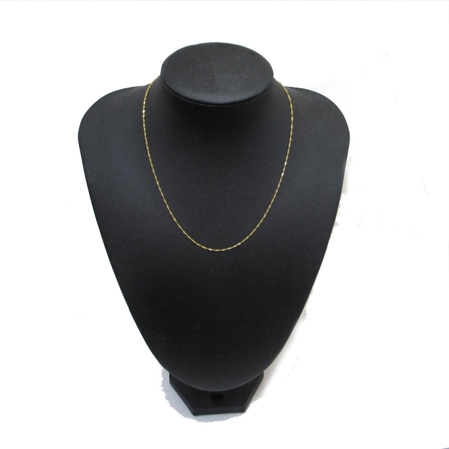 tomatosarada 純金 ネックレス スクリュー チェーン ネックレス 42cm 1.0mm 造幣局検定刻印入 ゴールド K24 レディース 記念日 ギフト プレゼント 約1.43g ...