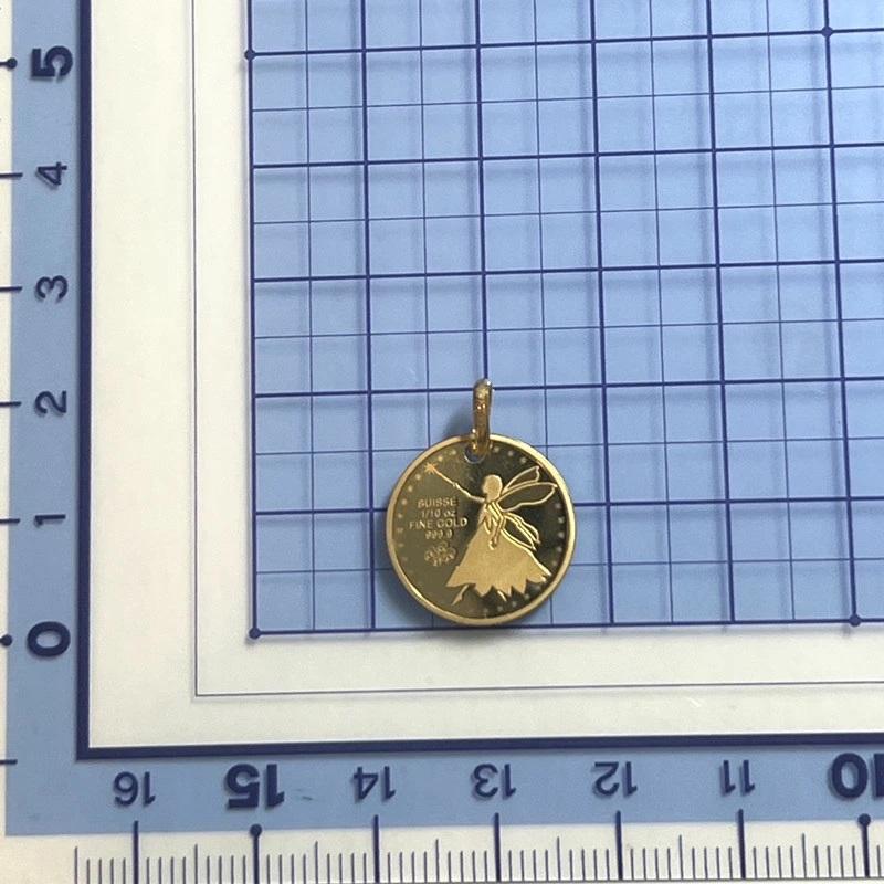 tomatosarada PAMP 純金 K24 1/10オンス PAMP社製 フェアリーコイン ペンダントトップ バチカン一体型（バチカンも純金です） : 金のトマトサラダ - 通販 ...