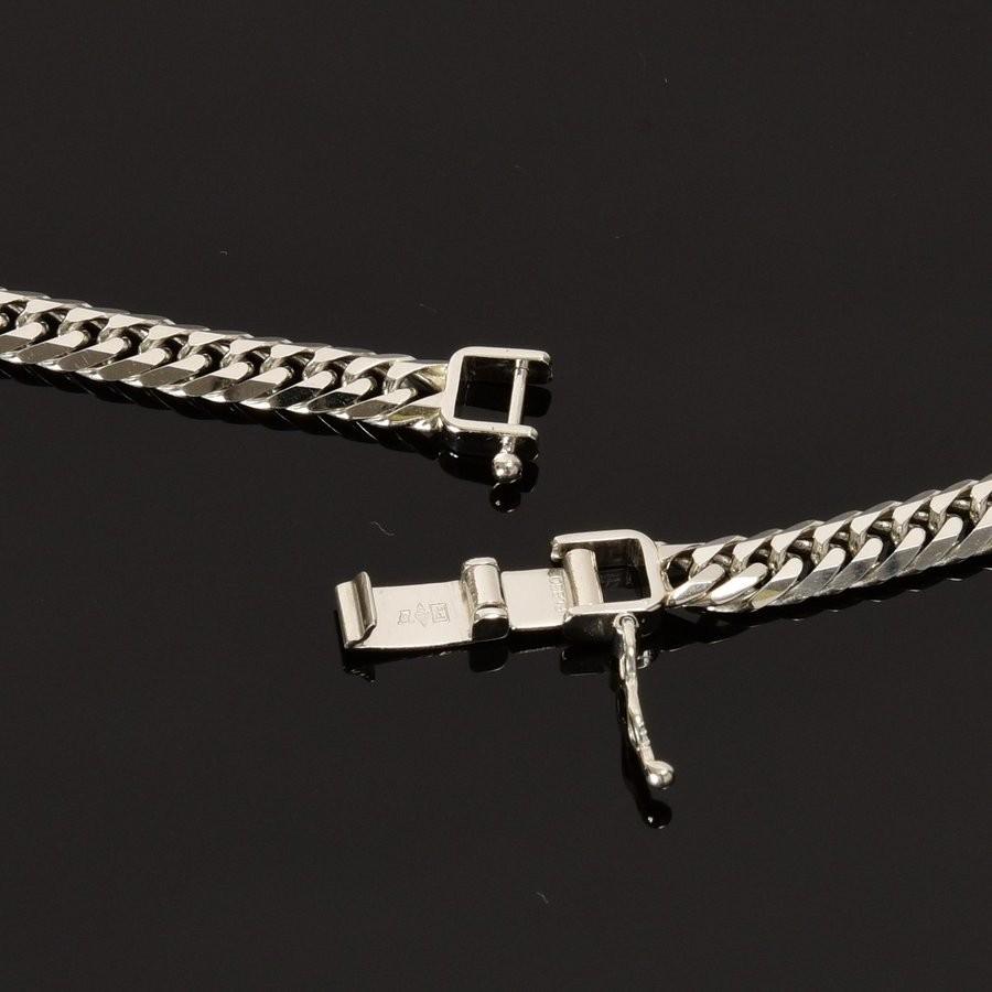 tomatosarada 喜平 プラチナ ネックレス喜平 ネックレス Pt850 六面ダブル 6面 ダブル (50g-60cm)中留（中折れ）（造幣局検定マーク刻印入） : 金のトマトサラダ ...