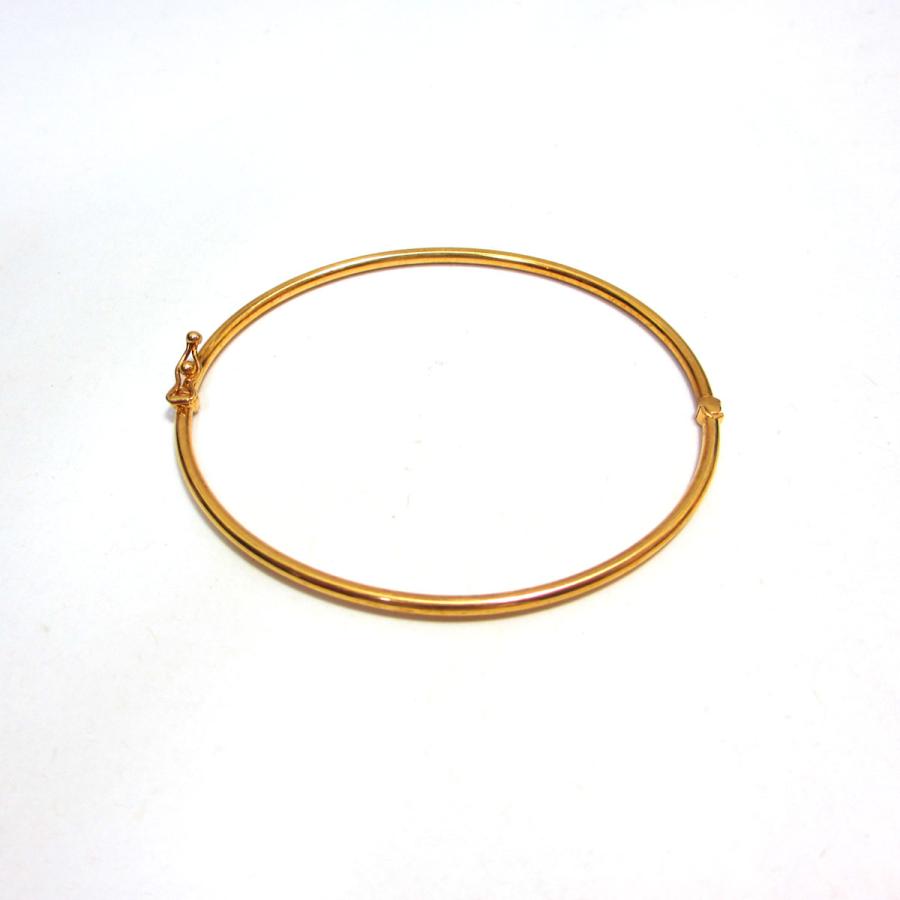 tomatosarada K18 18金 バングル パイプ2.0mm 2.75g : 金のトマトサラダ - 通販 - Yahoo!ショッピング