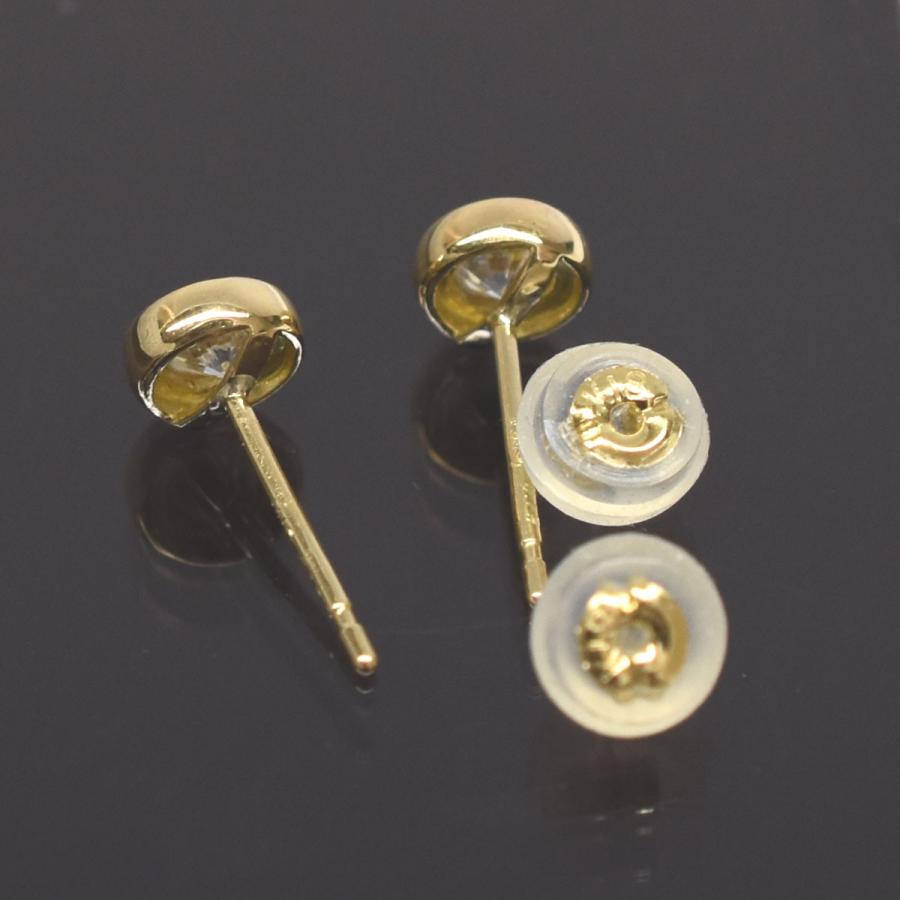 tomatosarada K18 18金 イエローゴールド チョコ留め丸タイプ tomatosarada K18 18金 イエローゴールド チョコ留め丸タイプ