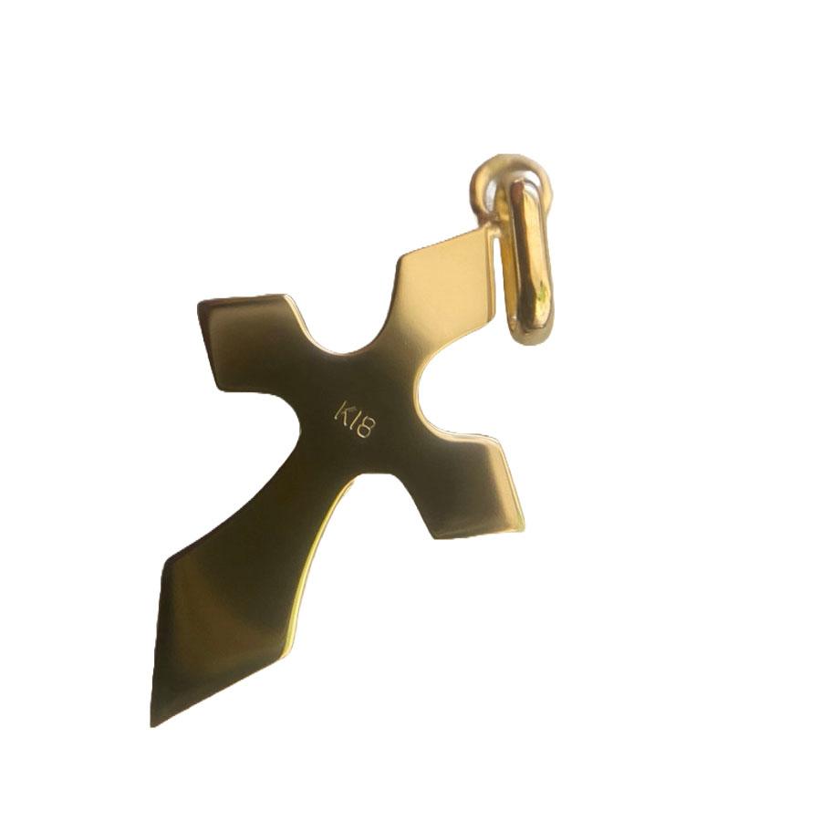 tomatosarada K18 18金 クロス ペンダントトップ 15×10×1.5mm : Tomatosarada(トマトサラダ) - 通販 - Yahoo!ショッピング