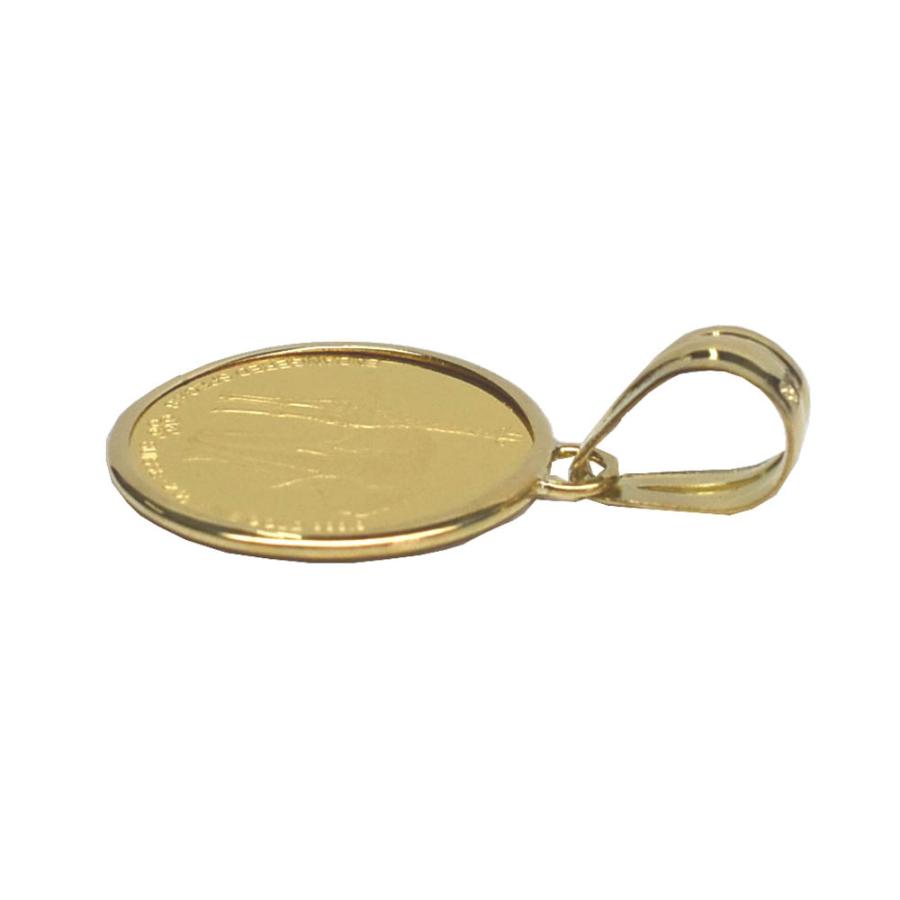 tomatosarada アフリカアニマル金貨 K24（純金 K24）2.5g アフリカアニマルコイン K18枠付きペンダントトップ ライオン・象・キリン : Tomatosarada(トマト ...