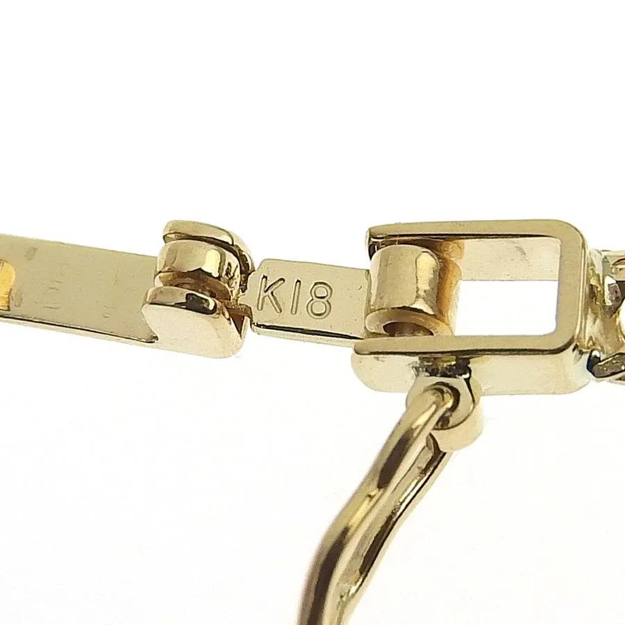 tomatosarada 喜平ブレスレット 18金 K18 十二面トリプル(4.7g-17cm)中留（中折れ） 12面 トリプル キヘイ （造幣局検定マーク刻印入 ...