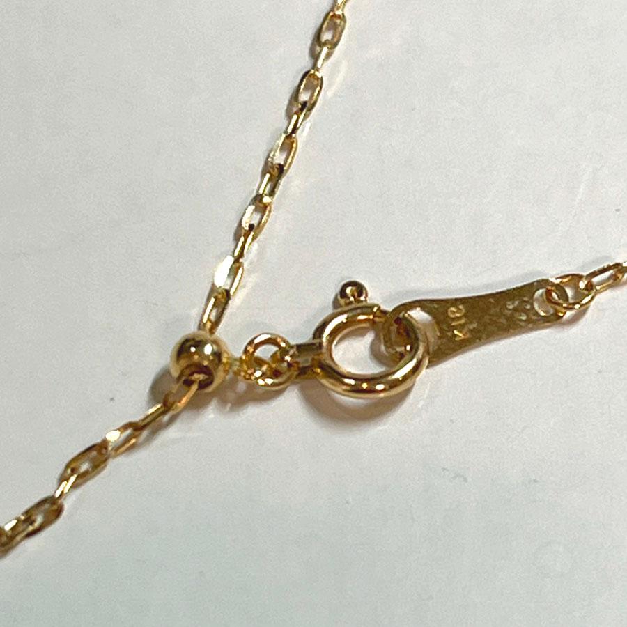 tomatosarada K18 18金 イエローゴールド シャインカット小豆チェーンネックレス 45cm スライド式 1.2g : Tomatosarada(トマトサラダ) - 通販 ...