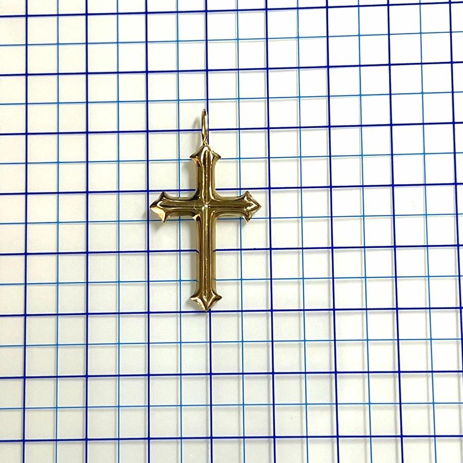 tomatosarada K18 18金 クロス ペンダントトップ 33×18mm : Tomatosarada(トマトサラダ) - 通販 - Yahoo!ショッピング