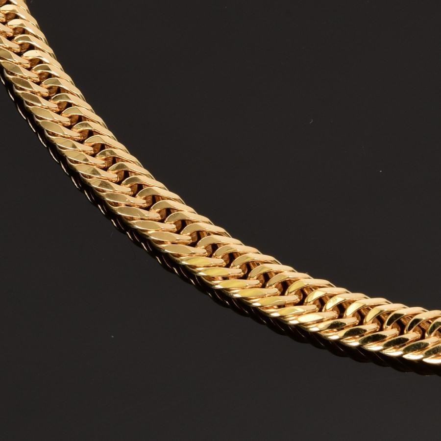 tomatosarada 喜平 ブレスレット K18 18金 八面トリプル(20g-20cm)中留（中折れ） 8面 トリプル キヘイ（造幣局検定マーク刻印入） : Tomatosarada ...