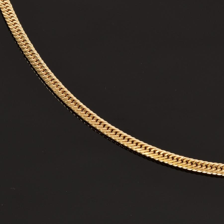喜平 ネックレス 18金 K18 八面トリプル(20g-50cm)中留（中折れ） 8面 トリプル キヘイ（造幣局検定マーク刻印入） : 116-k18-8m-20g50cm ...