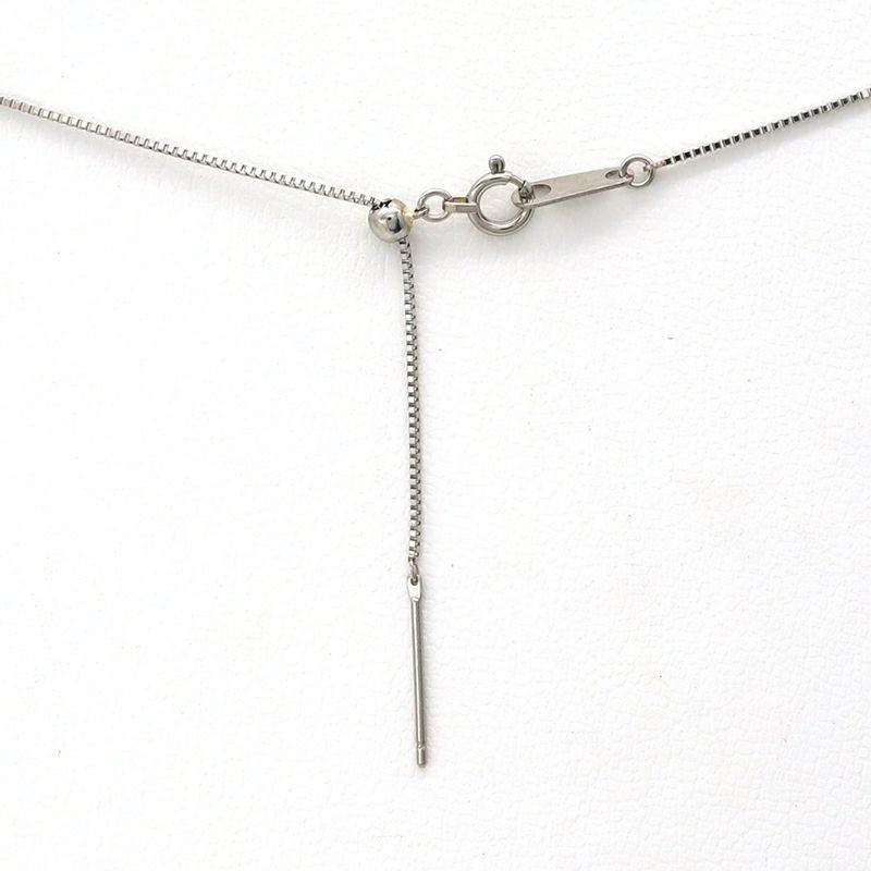 tomatosarada 【ピンスライド式】Pt850 プラチナ850 ベネチアンチェーン（無段階の長さ調整 スライド式アジャスター スライドピン式） 45cm ベネチアン 45cm 0 ...