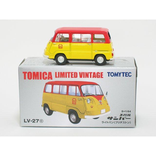 トミーテック スバル サンバー ライトバン（ブリヂストン）LV-27c【トミーテック社1/64ミニカー】【トミカの時】 : トミカの時 - 通販 - Yahoo!ショッピング