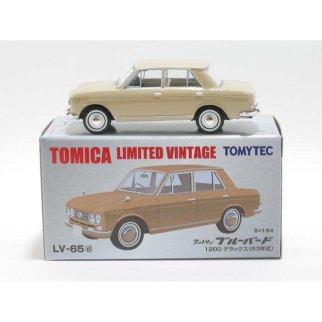 トミーテック ダットサン ブルーバード 1200デラックス（ベージュ） 63年式 LV-65d【トミーテック社1/64ミニカー】【トミカの時】 : トミカの時 - 通販 - Yahoo!ショッピング